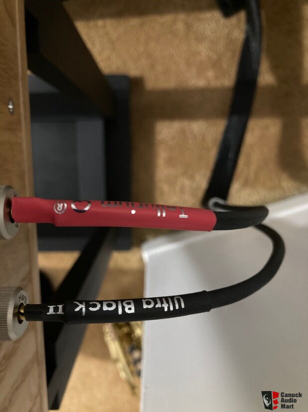 My 4 meter Tellurium Q Ultra Black II speaker cables, for your Naim ...