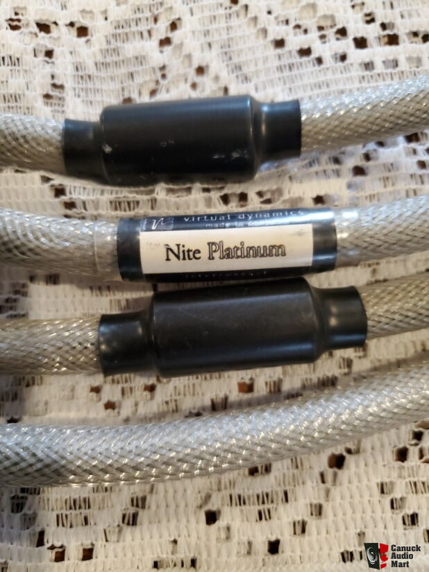 Virtual Dynamics Nite Platinum 1.5 m XLR cable Photo #4408586 - Canuck ...