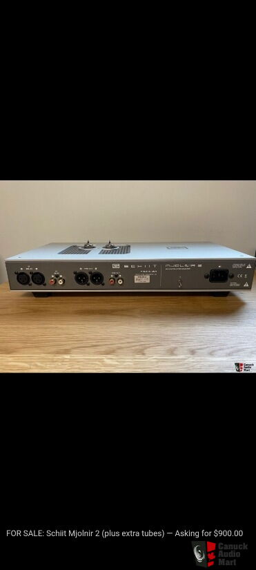 Schiit Mjolnir 2 including a set of Tubes Photo #4409019 - Canuck Audio ...
