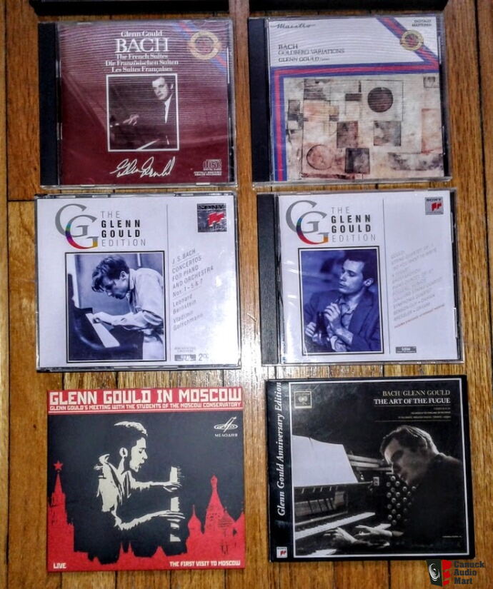Lot of GLENN GOULD CDs $40 (9 Titles 12 cds) Cheap flat rate shipping ...