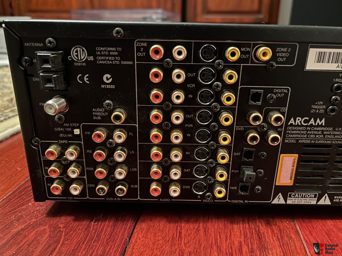 Arcam DiVa AVR250 7.1 Channel Receiver with Original Remote Photo ...