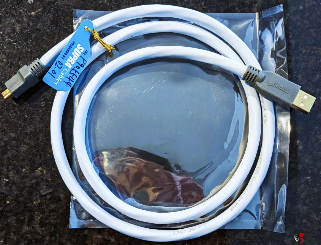 Supra digital audio cable USB 2.0 Type A - Micro B 1 meter, Made In ...