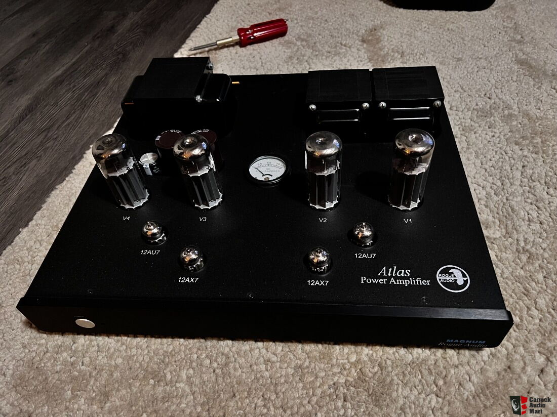 Rogue Audio Atlas Magnum tube power amplifier Photo #4413002 - US Audio ...
