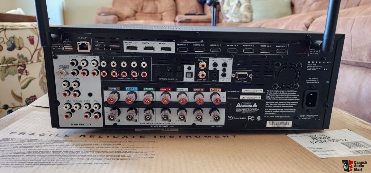 Anthem MRX 740 Receiver 4K - Excellent Condition Photo #4413216 ...