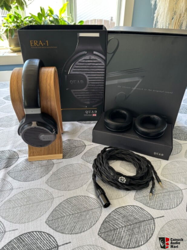 Quad ERA-1 + Forza Noir Hybrid HPC 2.5M XLR Dealer Ad - Canuck Audio Mart