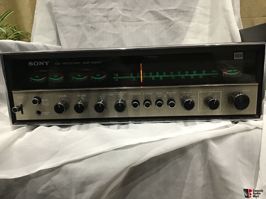 RARE Vintage SONY SQ Receiver SQR 6650 (Made In Japan) Photo #4414687 ...