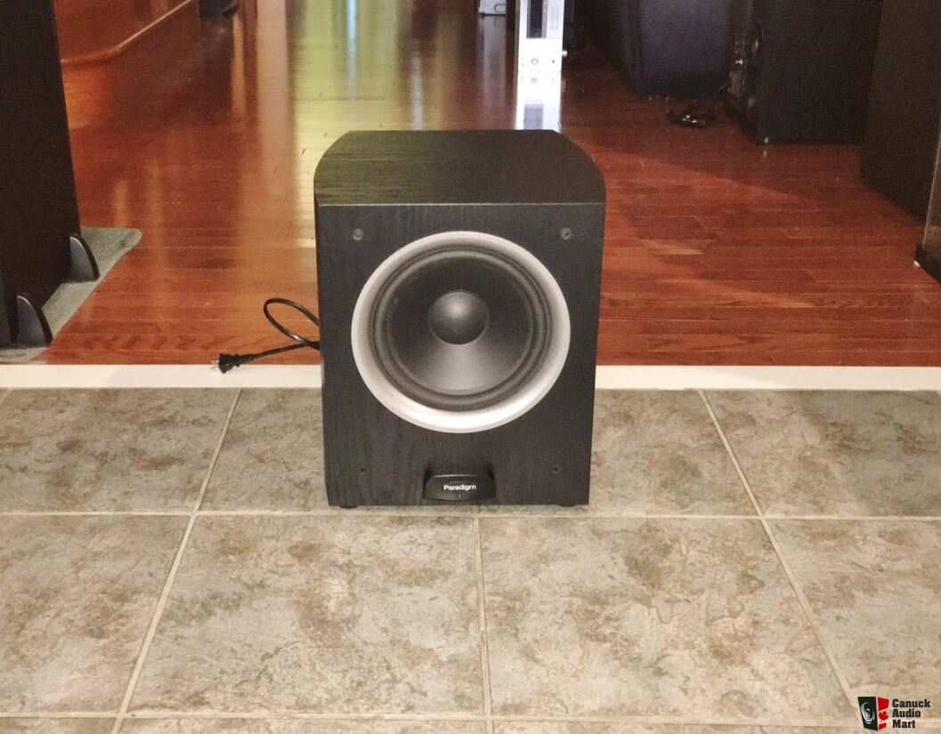 Great Sounding Paradigm 8" Active Subwoofer PDR-80 Photo #4415131 ...