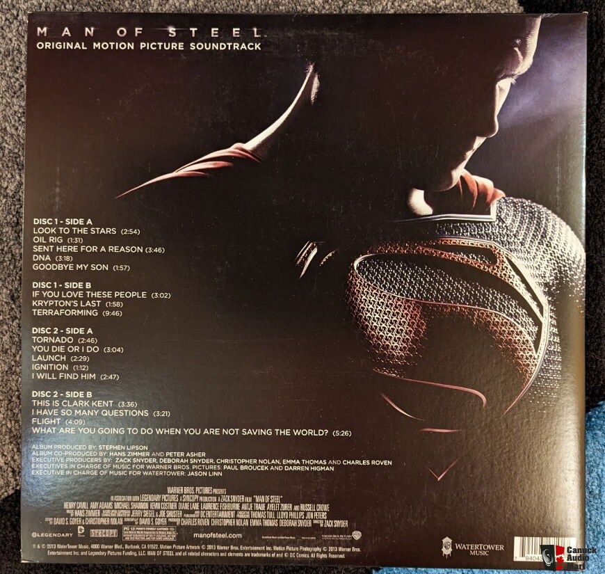 Man of Steel Original Soundtrack Photo #4415654 - Canuck Audio Mart