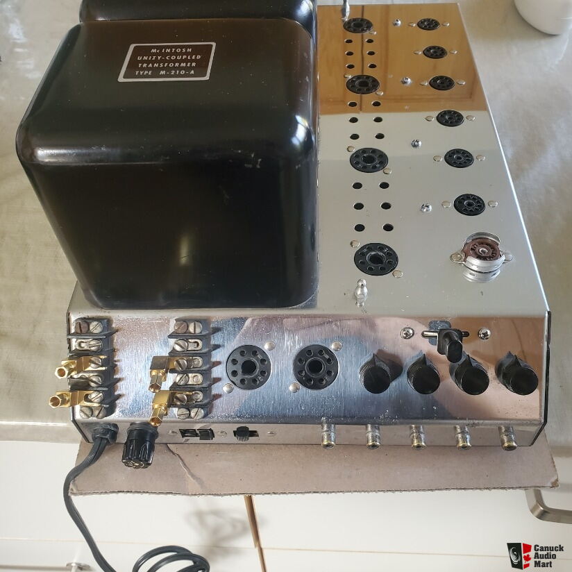 McIntosh MC240 Tube Power Amp with Cage Photo #4417688 - US Audio Mart