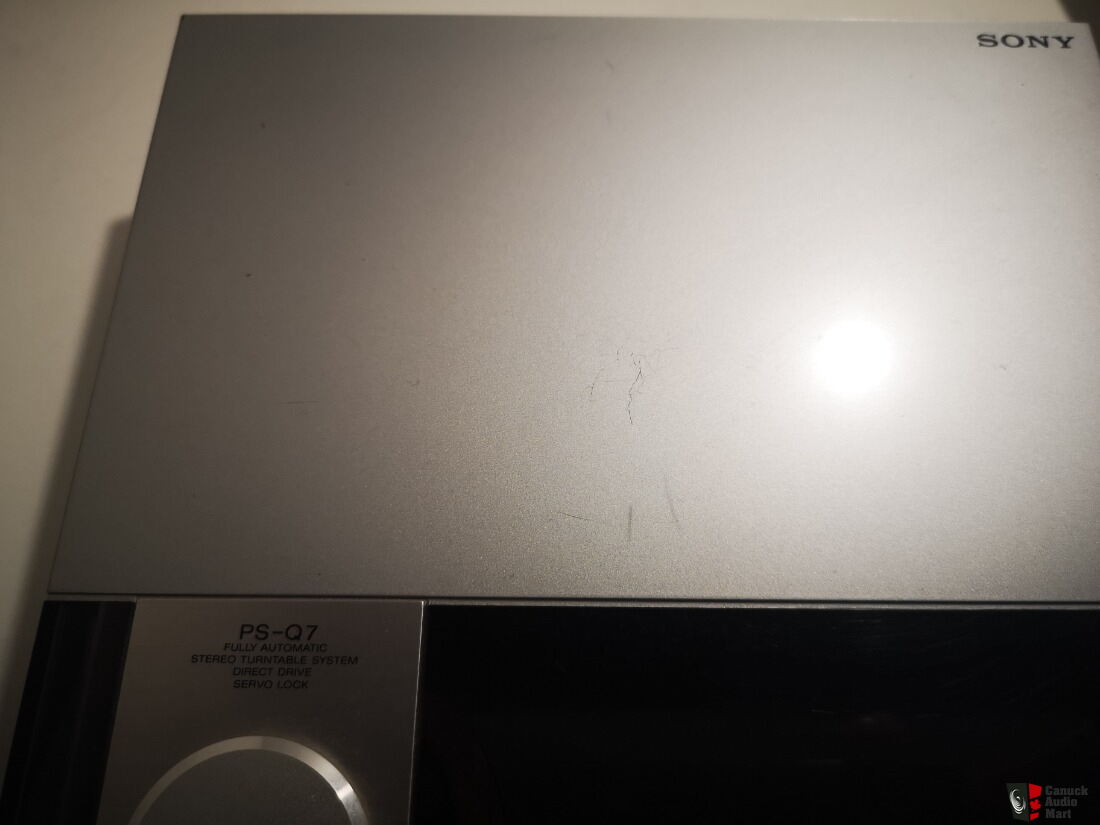 Sony PS-Q7 c/w box, extra cart/stylus and more Photo #4419945 - Canuck ...