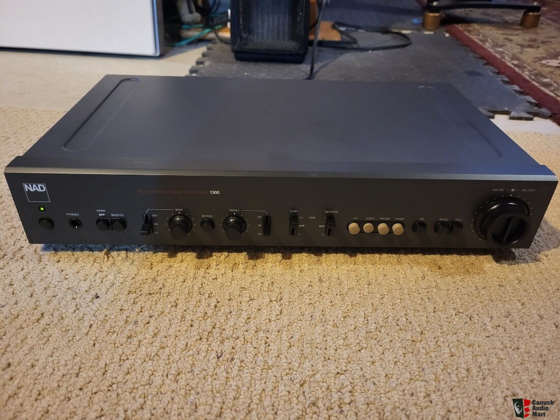 NAD 1300 preamplifier 4300 tuner Photo #4420054 - Canuck Audio Mart