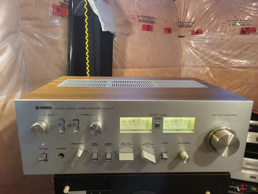 Yamaha CA 610 integrated amp and CT 610 tuner Photo #4420128 - US Audio ...
