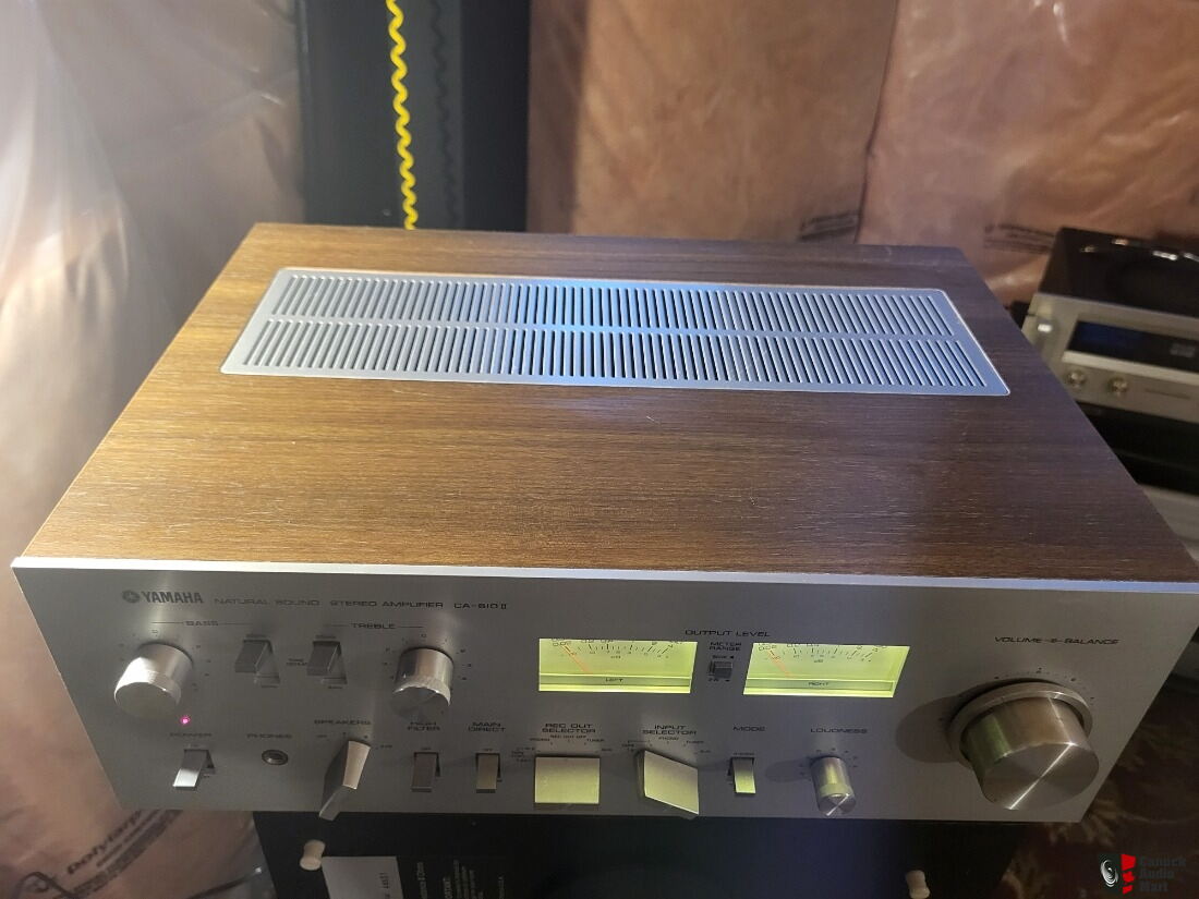 Yamaha CA 610 integrated amp and CT 610 tuner Photo #4420133 - US Audio ...