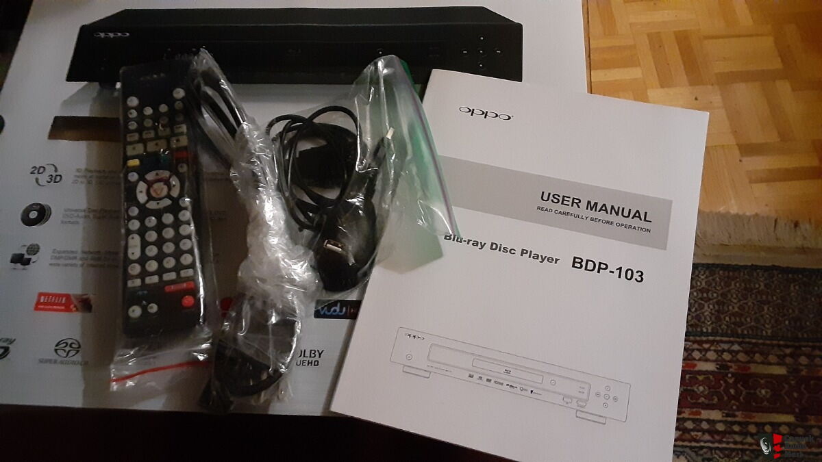 OPPO BDP 103 CD,DVD,BLU-RAY,SACD Player Photo #4420332 - Canuck Audio Mart