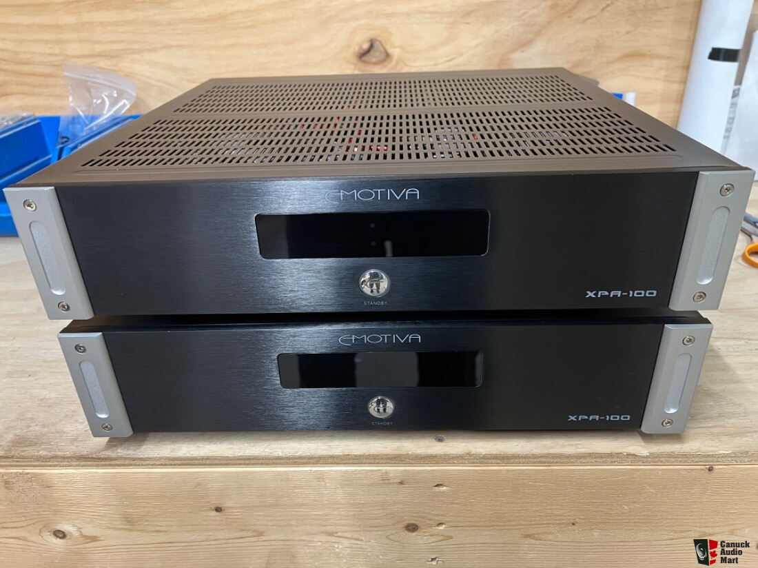 Emotiva XPA 100 Mono block amplifiers - Sold PPU Photo #4420606 ...