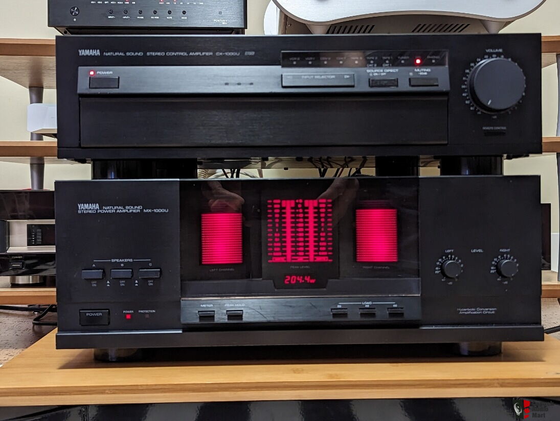 Yamaha MX1000U/CX1000U Amplifier /Preamp combo Photo #4421507 - Canuck ...