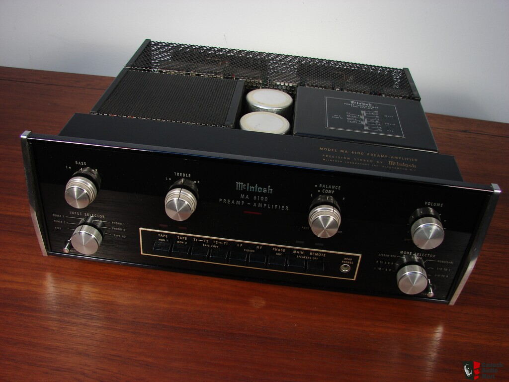 Mcintosh MA 6100 Amplifier and MR 74 Tuner Museum Pieces Photo #442224 ...