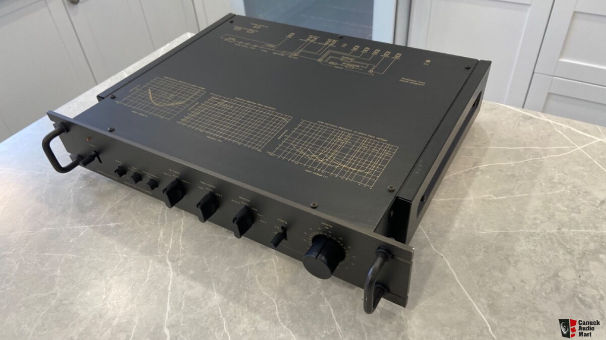 Technics SU-9070 70A flat hi-fi preamplifier,,nice free canada shipping ...