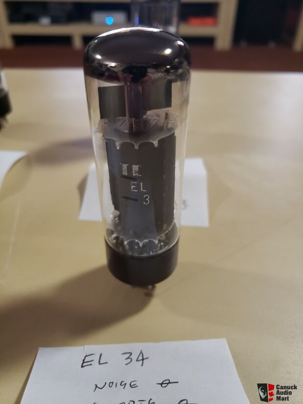 Tesla EL34 power tubes tested Photo #4423003 - US Audio Mart
