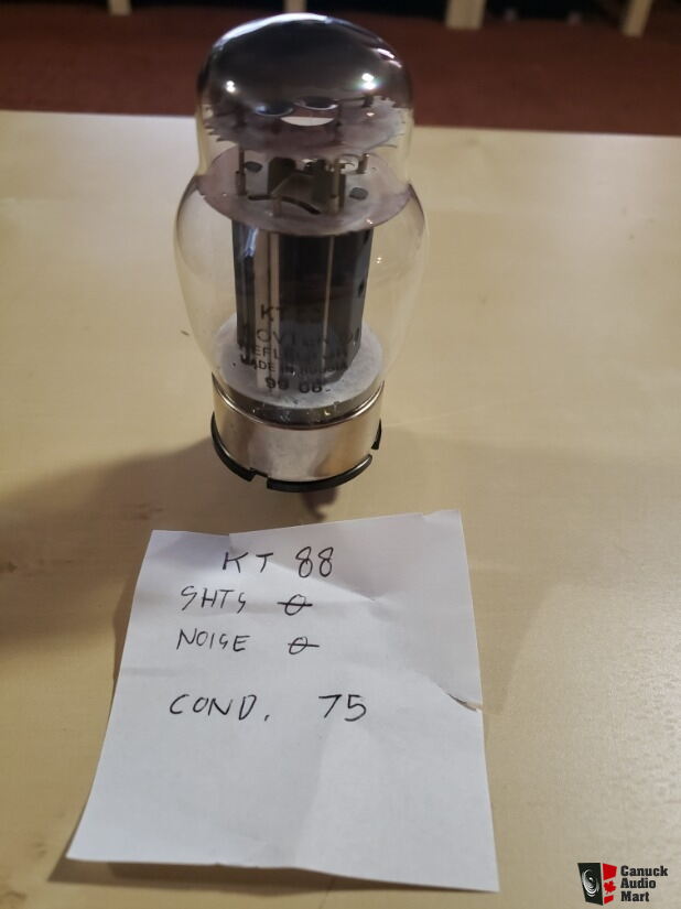 Sovtek KT88 power tube tested Photo #4423130 - Canuck Audio Mart