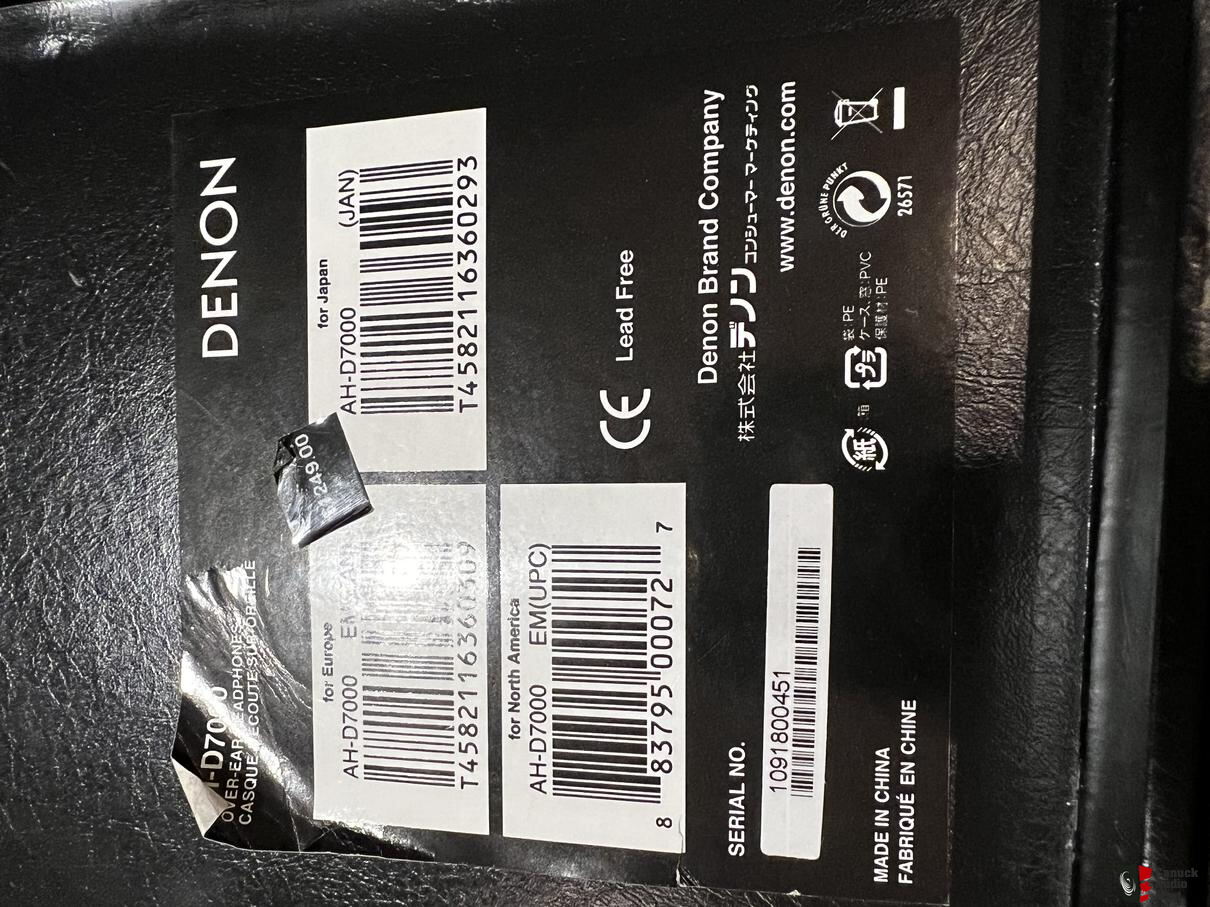 Denon 7000 Headphones Photo #4424580 - US Audio Mart