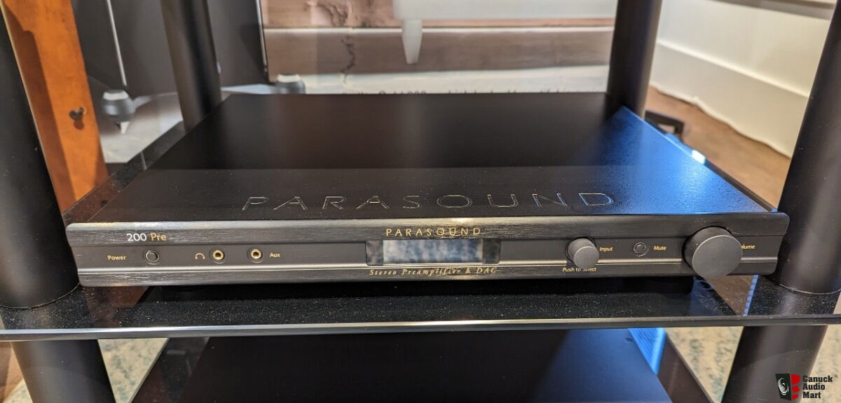 Parasound NewClassic 200 Pre Preamp/DAC: EXCELLENT Condition Trade-In ...
