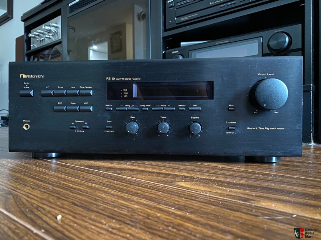 Nakamichi Stereo Receiver RE 10 *Mint with Remote For Sale - Canuck ...
