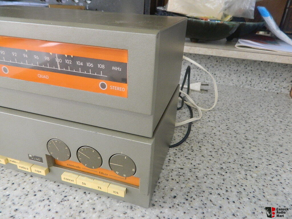 Quad 33 preamp & FM3 Tuner AS IS Parts of Repair Photo #4425413 ...