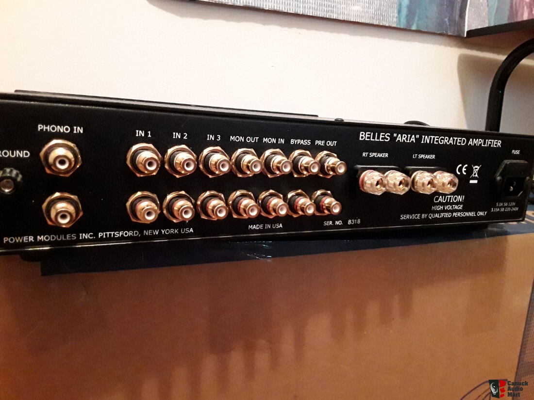 Belles Aria Integrated Amplifier Photo #4425584 - US Audio Mart