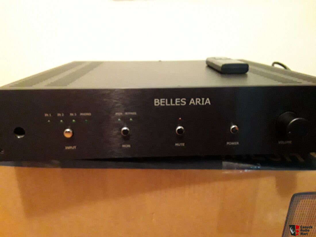 Belles Aria Integrated Amplifier Photo #4425586 - US Audio Mart