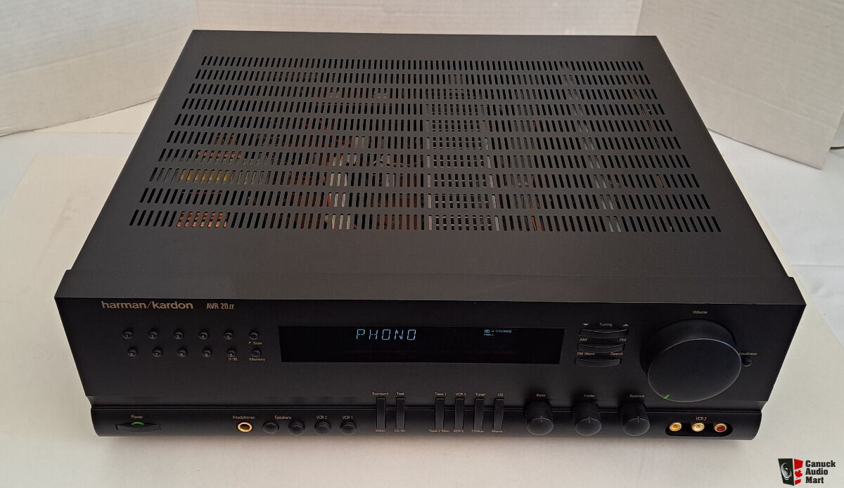 Superb Harman Kardon AVR20 II Receiver w/phono stage Photo #4425678 ...
