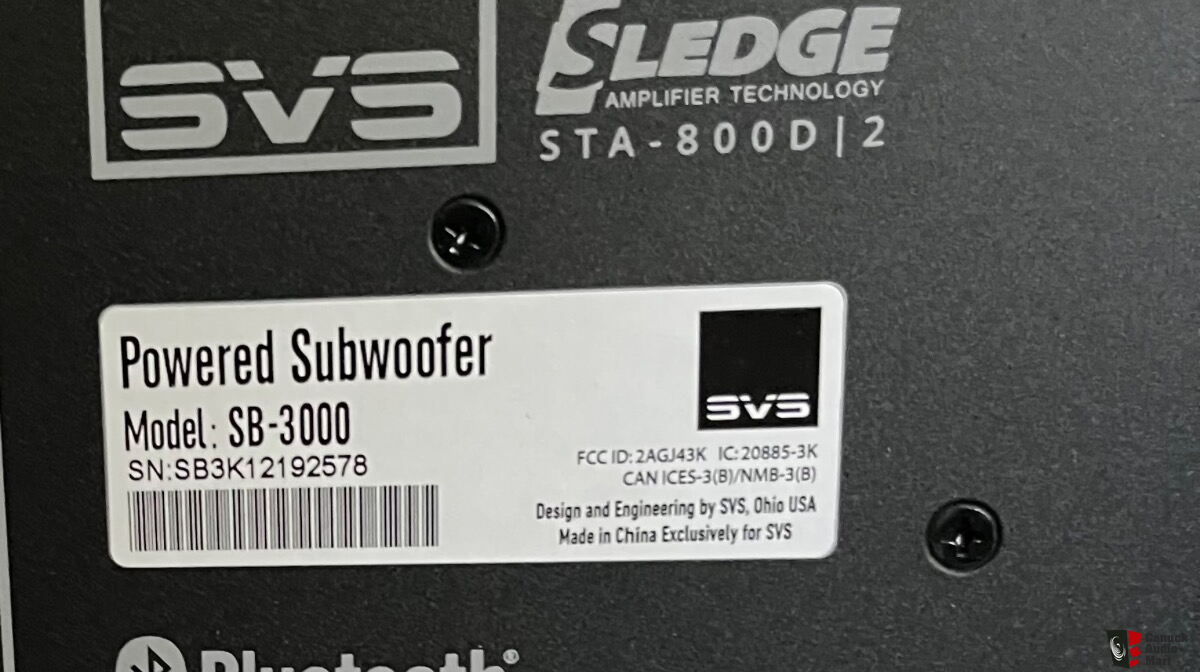 SVS SB3000 For Sale - Canuck Audio Mart