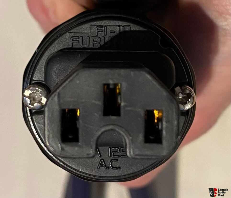 Furutech power cable with gold plated connectors - 1.5m (circa 2008 ...