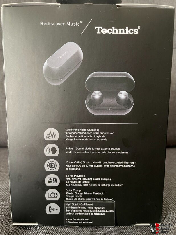 Technics AZ-70 True Wireless Earbuds FREE Shipping Canada Photo ...