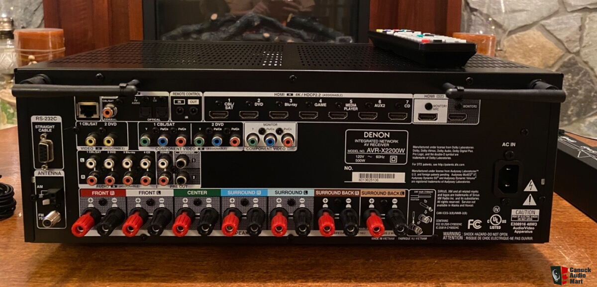 Denon AVR X2200W 7.2 CH 4K Receiver Photo #4422690 - Canuck Audio Mart