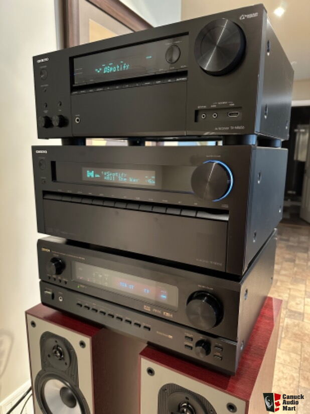 Denon AVR-3802 110Wx7 20-20k .05% EQUAL POWER on all 7 channels, high ...