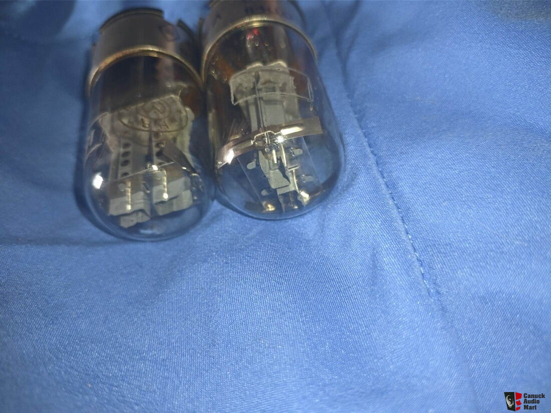 Melz 1578 6SN7 perforated matched pair '63 Photo #4429332 - US Audio Mart