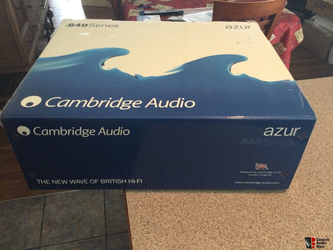 Cambridge Azur 840A CLASS XD integrated amplifier BLACK with balanced ...