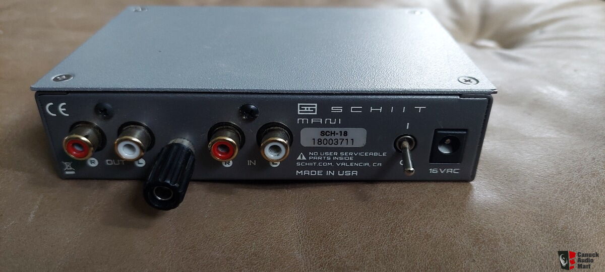 Schiit Mani phono preamp Photo #4432204 - Canuck Audio Mart