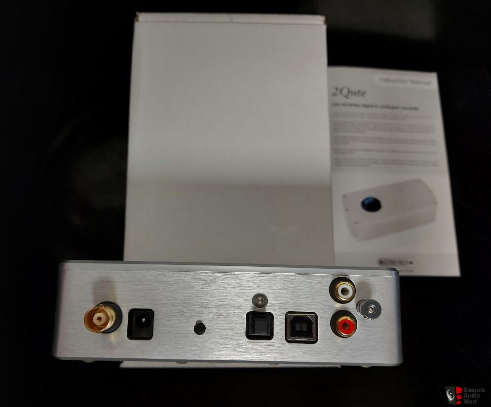 Chord Chordette 2Qute DAC - Silver Photo #4432574 - UK Audio Mart