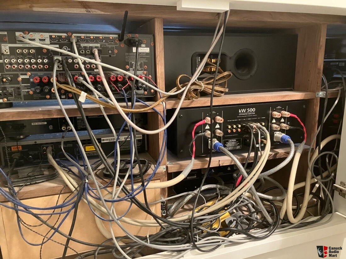 Complete sound system for sale which includes Musical Fidelity KW500 ...