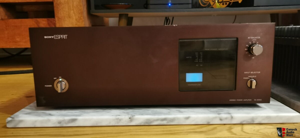 2 X-rare Sony Esprit TA-N902 monoblocks - Class A Photo #4433625 - US ...