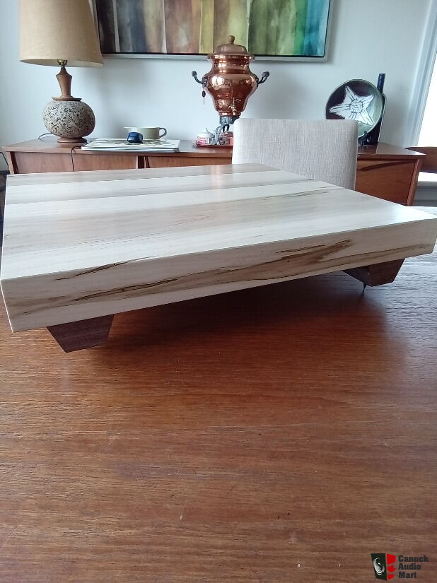 Maple amp/turntable/component stand