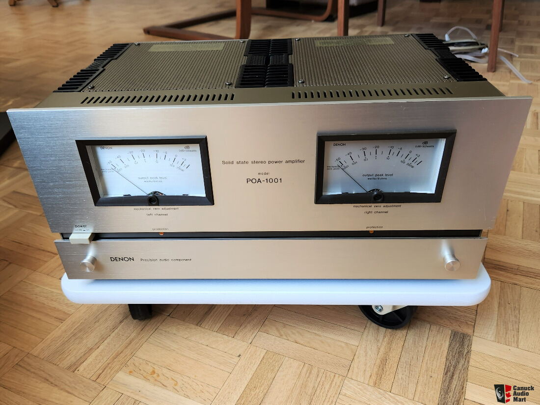 Denon POA-1001 Power Amplifier Photo #4435749 - US Audio Mart