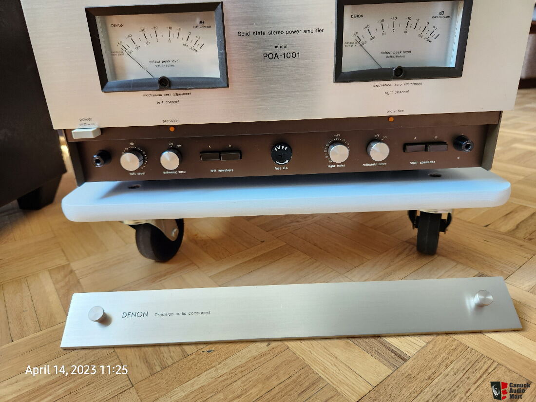 Denon POA-1001 Power Amplifier Photo #4435756 - US Audio Mart