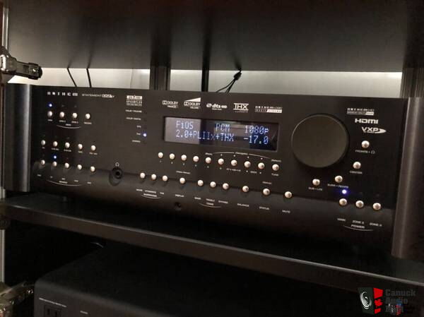 Anthem Statement D2V 7.1 Channel Home Theater Processor; Black Photo ...