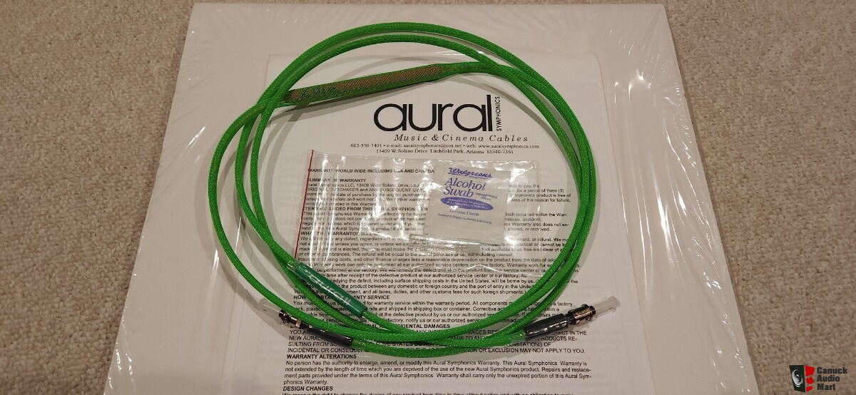 Aural Symphonics Optimism v2 Reference Optical Cable 2M Photo #4437534 ...
