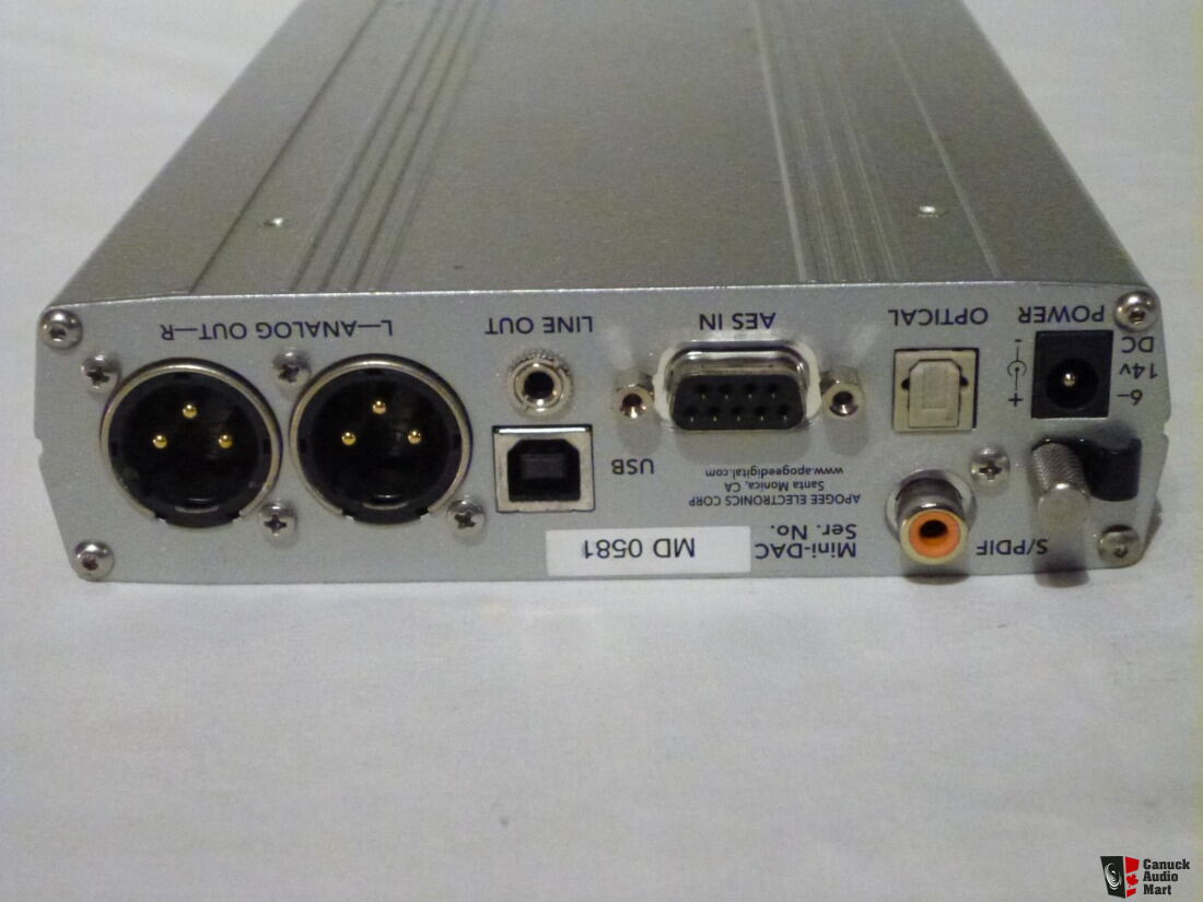 Mini Dac Famous Apogee Sound and Quality build $500 Photo #4437569 - UK ...