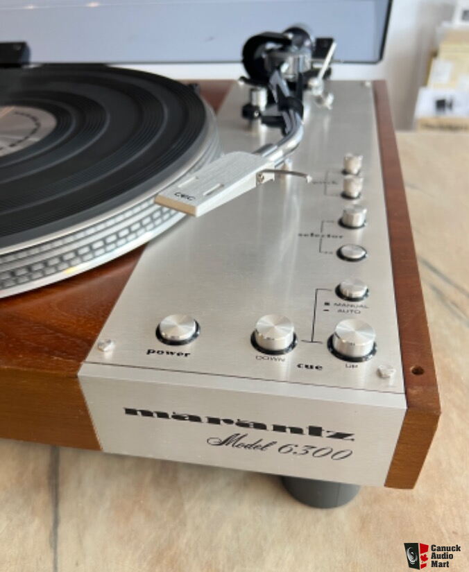 Marantz TT 6300 Direct Drive Flagship top of the line Turntable fully ...