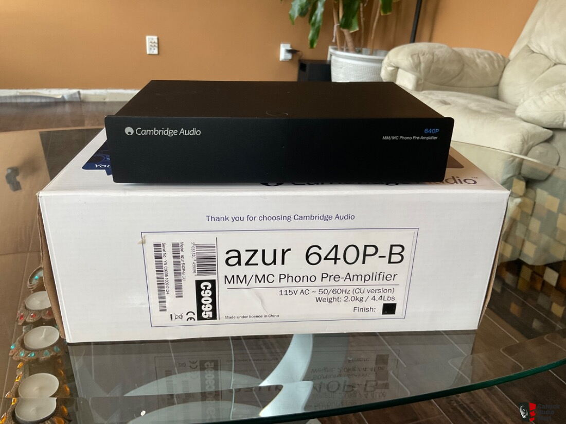 Cambridge Audio AZUR 640P-S Phono Preamp MM/MC Photo #4437844 - Canuck ...